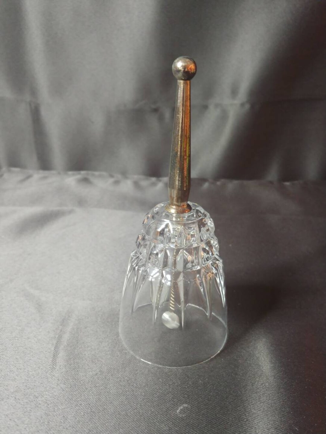 Vintage French Princess House Crystal Bell With Silver Plated Handle - Etsy