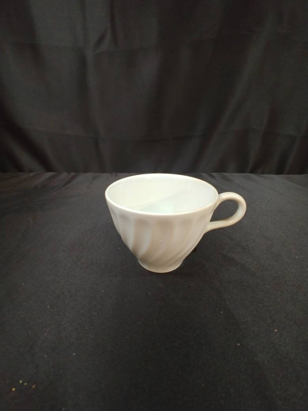 Vintage Crate & Barrel Camille Tea Cup With Embossed Swirl - Etsy