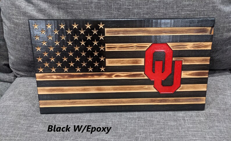 University of Oklahoma Sooners Football Flag Medium 21x11in or - Etsy