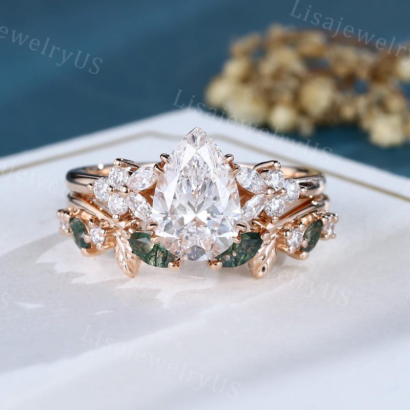 Marquise Diamond Ring Igi - Etsy