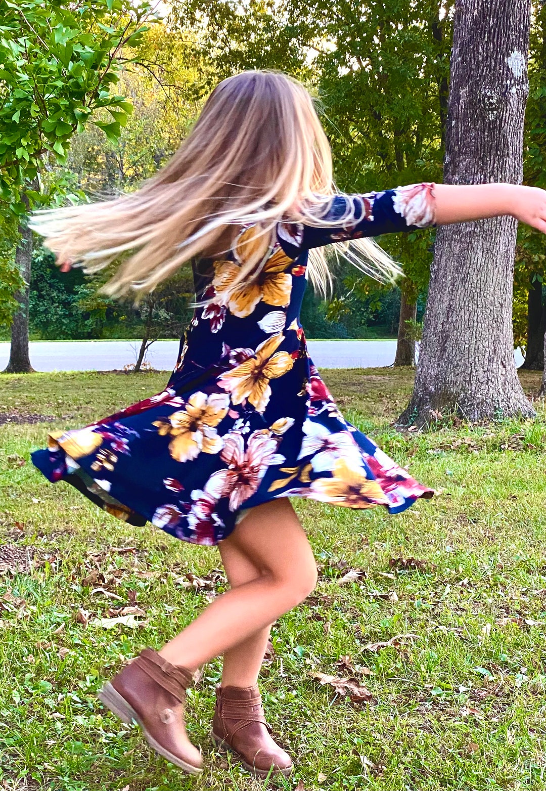 More Colors, Full Circle Twirl Dress, Sleeve Options, Girls Twirl Dress ...
