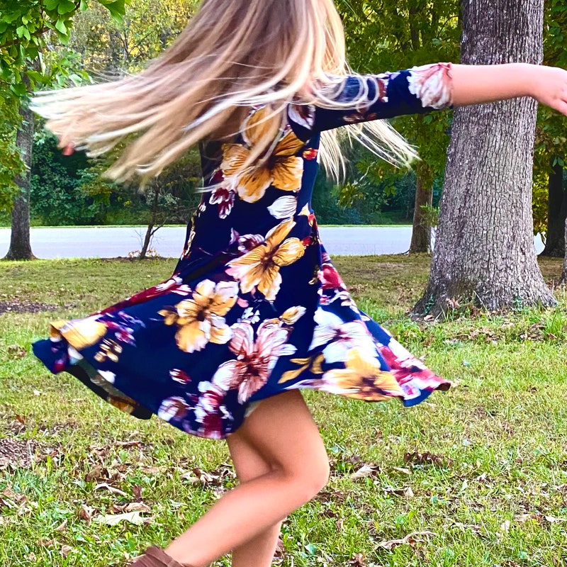 Twirly Dress - Etsy