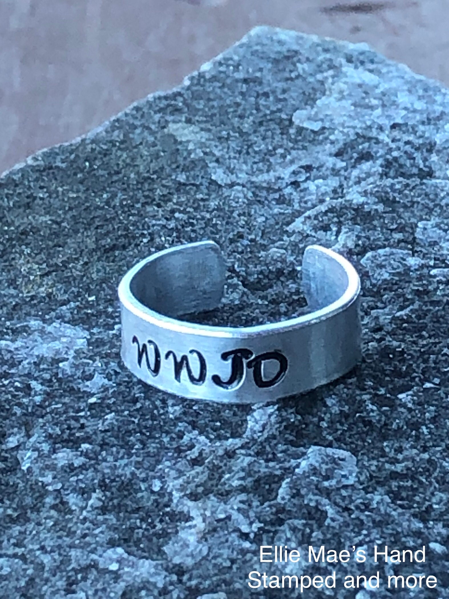 What Would Jesus Do Ring ~ WWJD Ring ~ Faith Ring ~ Christian Ring ...