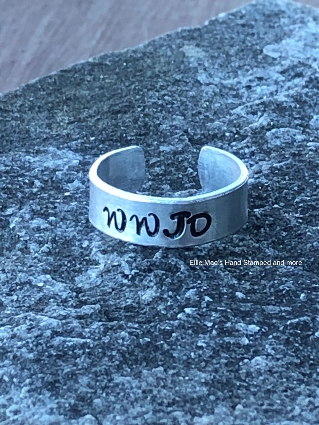 What Would Jesus Do Ring ~ WWJD Ring ~ Faith Ring ~ Christian Ring ...