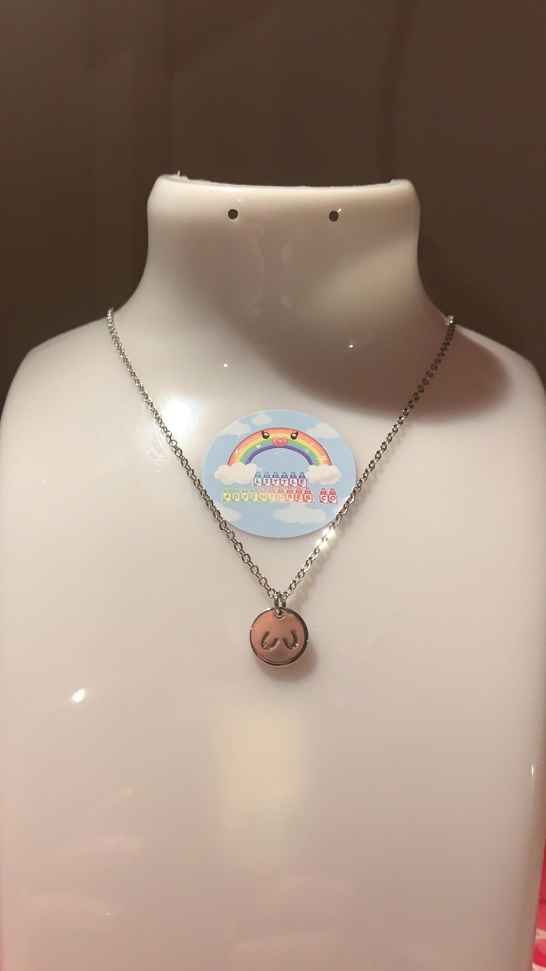 Boob Necklace 18 Only Kink Ddlg Ageplay Abdl Brat Etsy