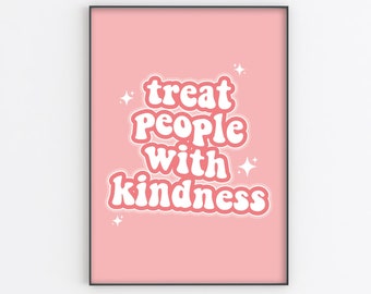 Harry Styles Treat People With Kindness - Etsy UK