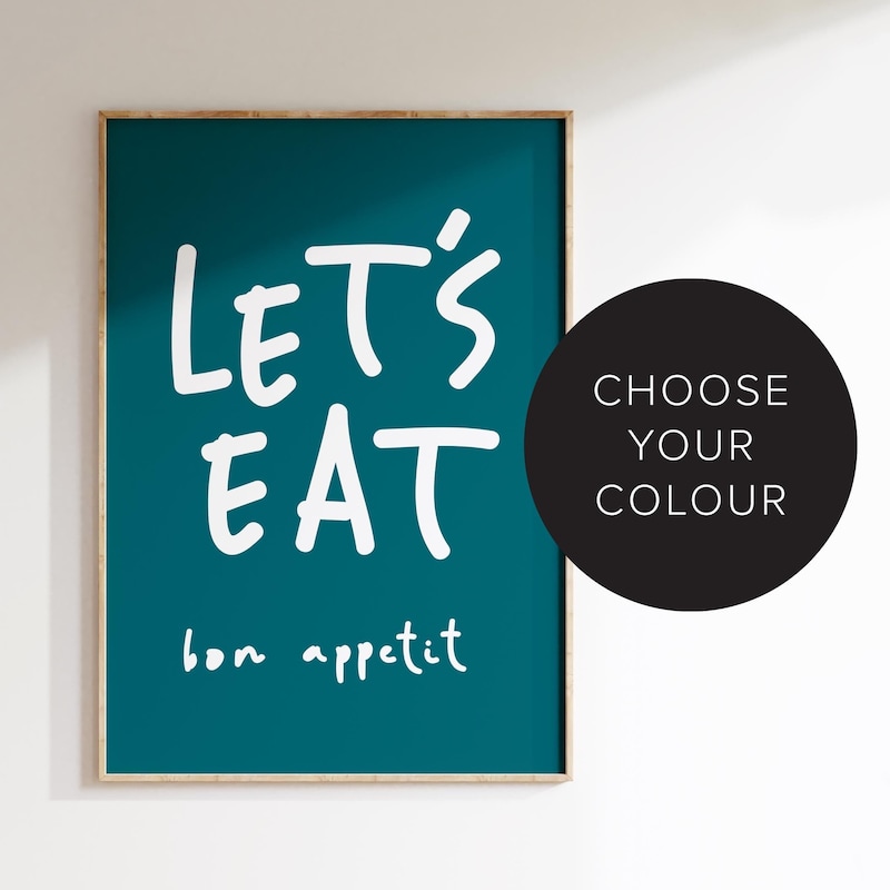 Kitchen Typography - Etsy