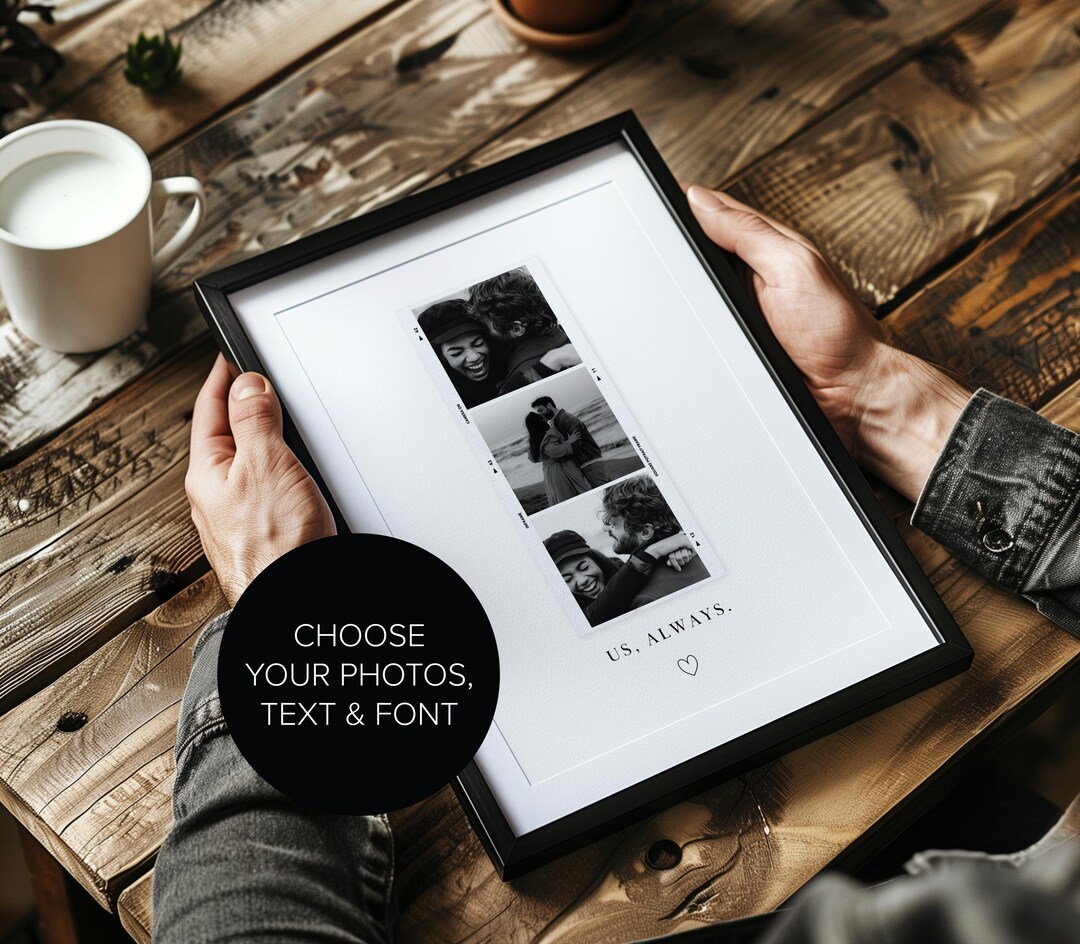 Boyfriend Custom Gift, Personalised Photo Print From Girlfriend, Custom ...