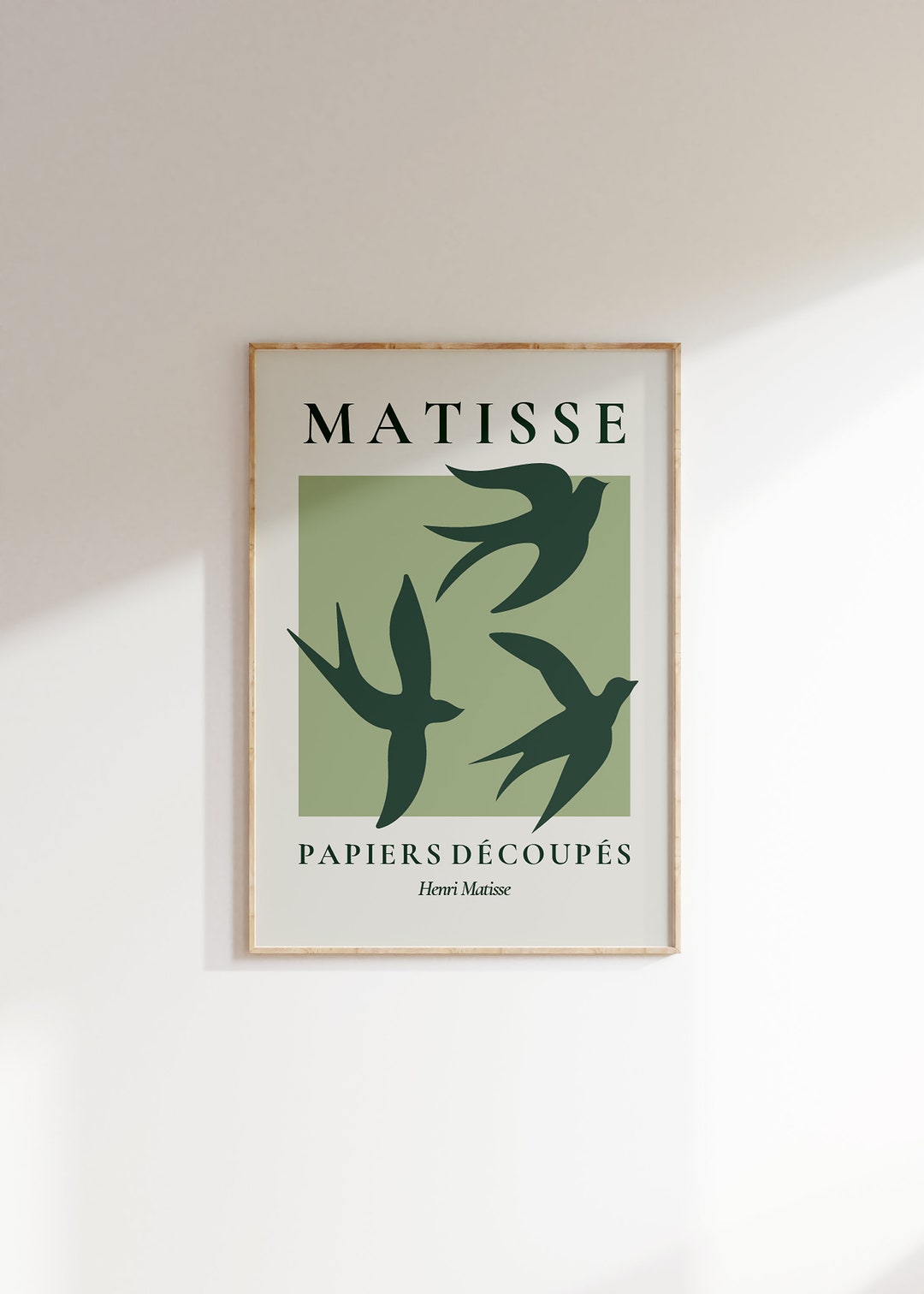 Henri Matisse Bird Poster Exhibition Print Matisse Wall Art - Etsy