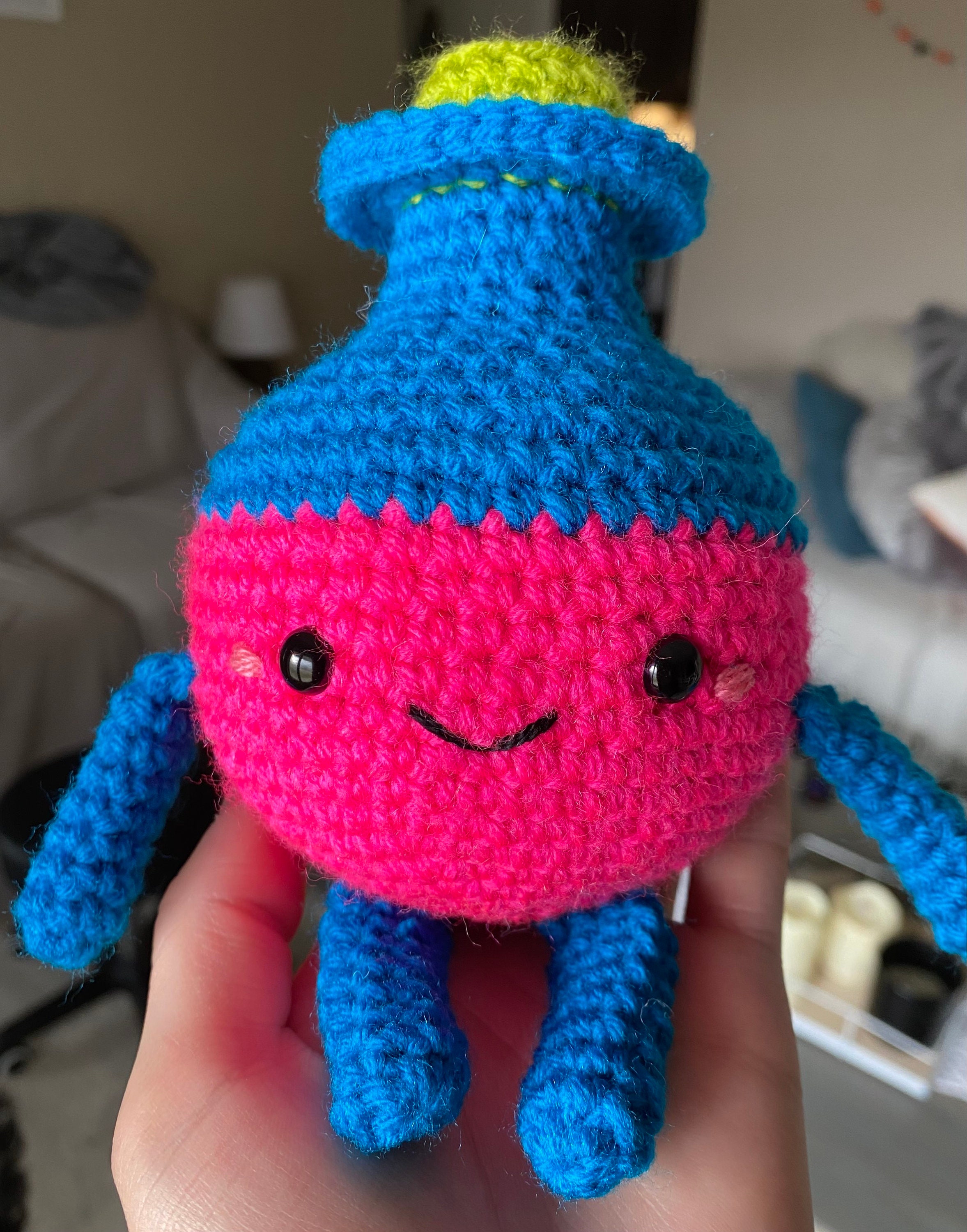 Potion Pet Amigurumi // Crochet Pattern // Halloween Stuffed - Etsy