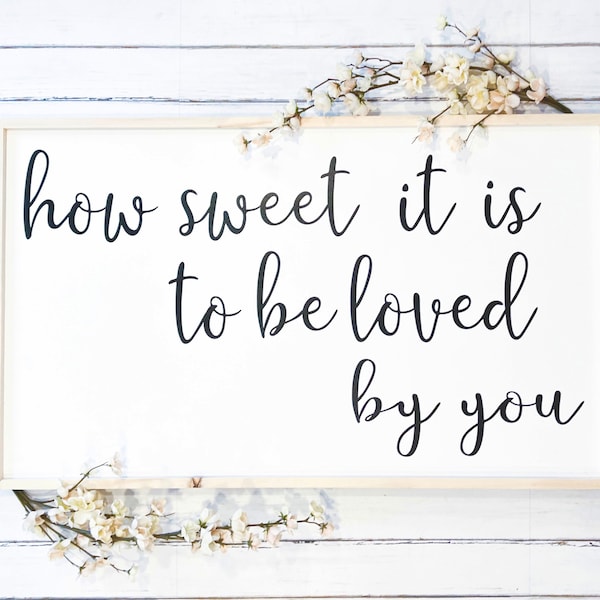 Love is Sweet Wood Sign - Etsy