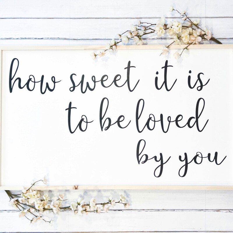 Love Quote Sign - Etsy