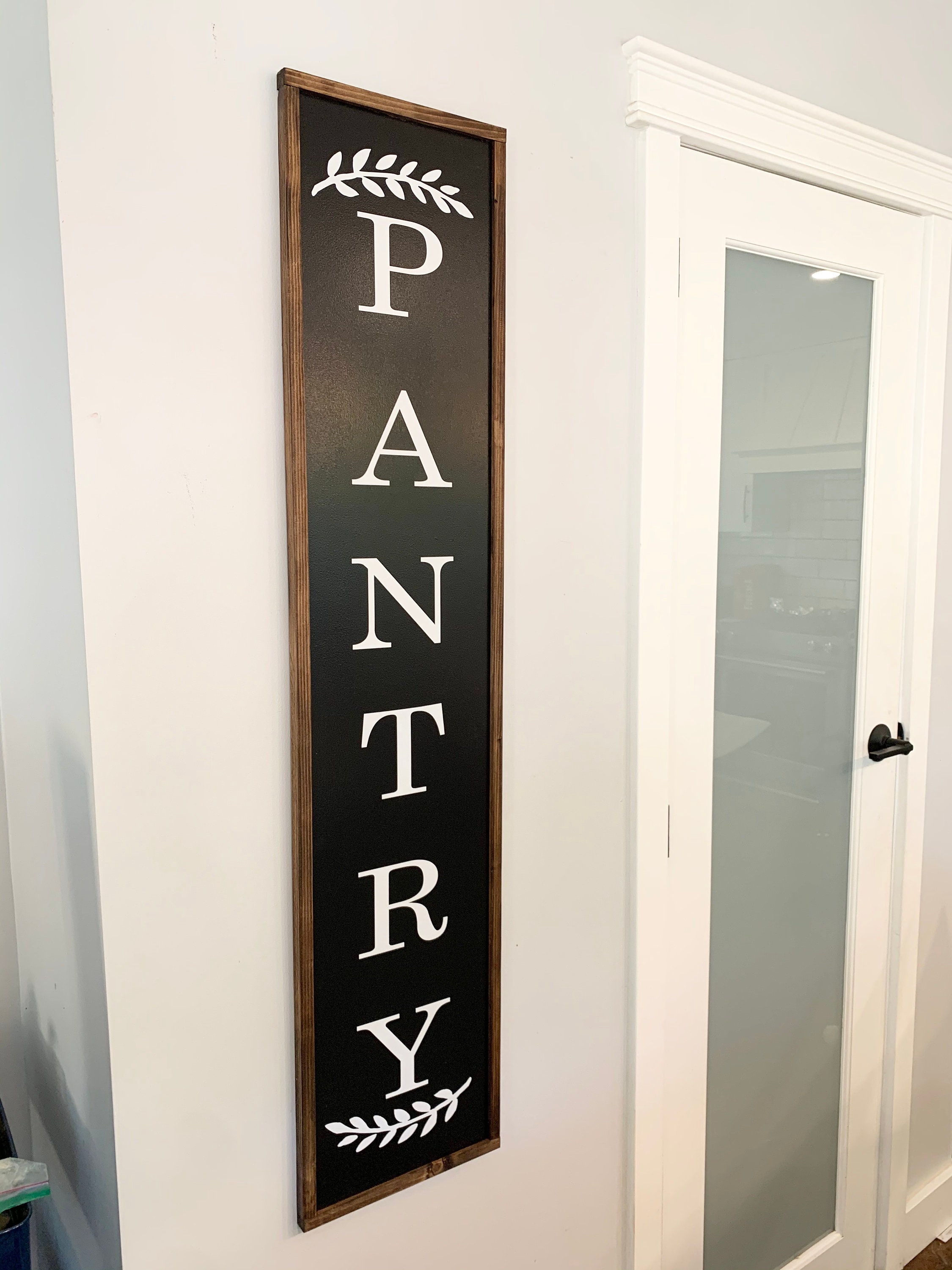 Pantry Sign, Pantry Door Sign, Farmhouse Pantry Sign, Farmhouse Decor ...