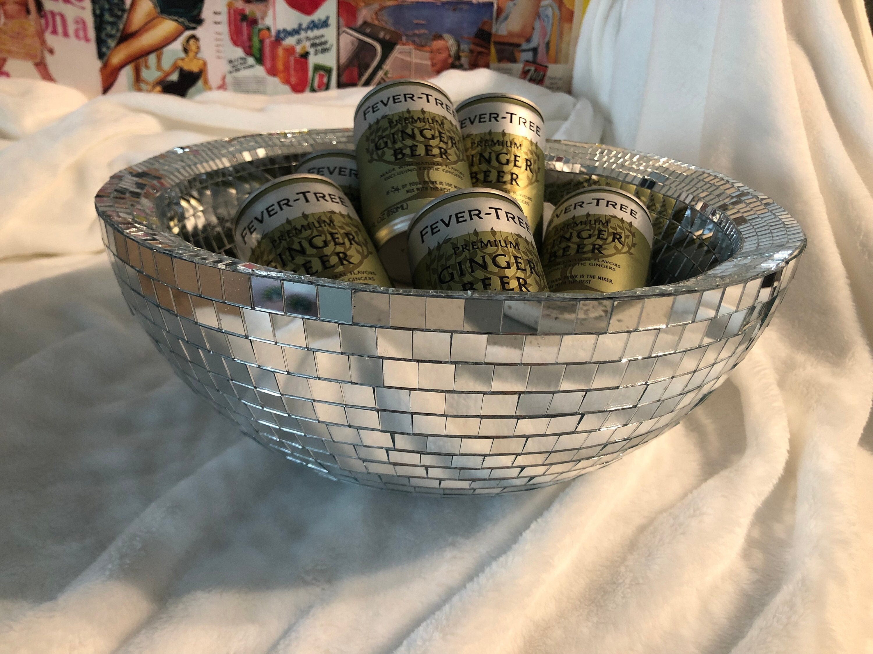 Disco Ball Bowl / Ice Bucket - Etsy
