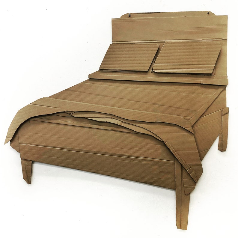 Cardboard Wall Bed - Etsy