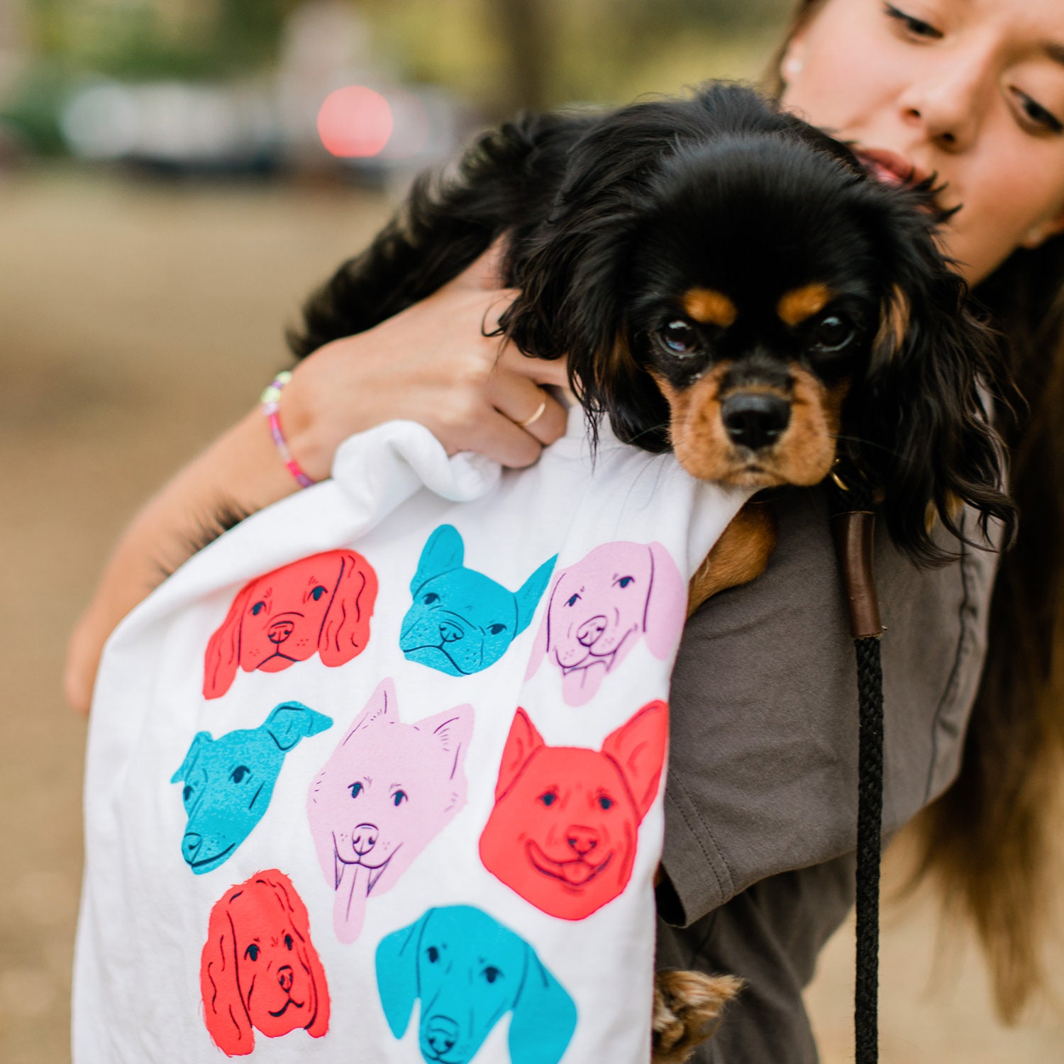 Illustrated Dog Lovers T-shirt - Etsy
