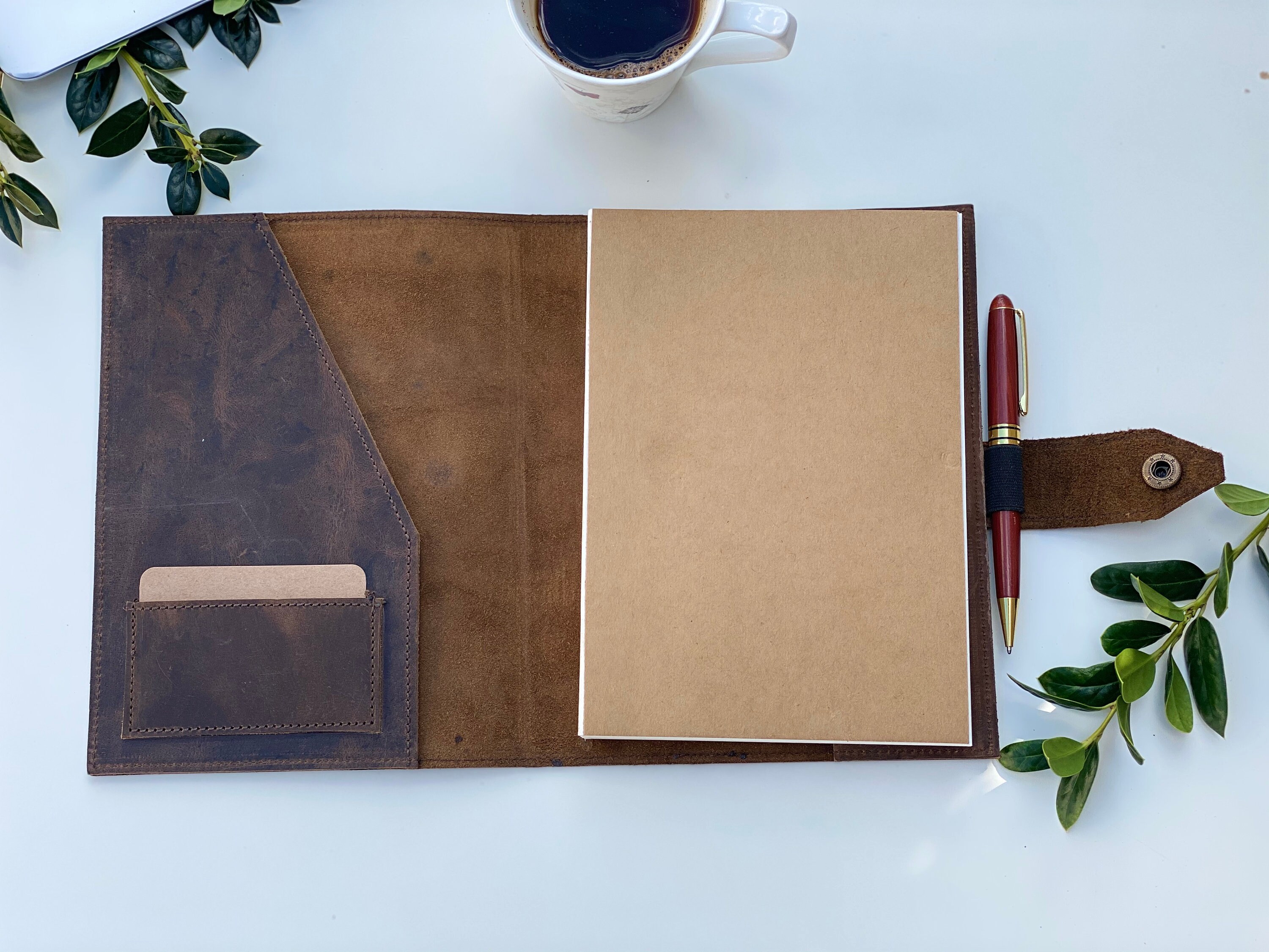 Personalized Leather Journal Refillable Antique Travel - Etsy