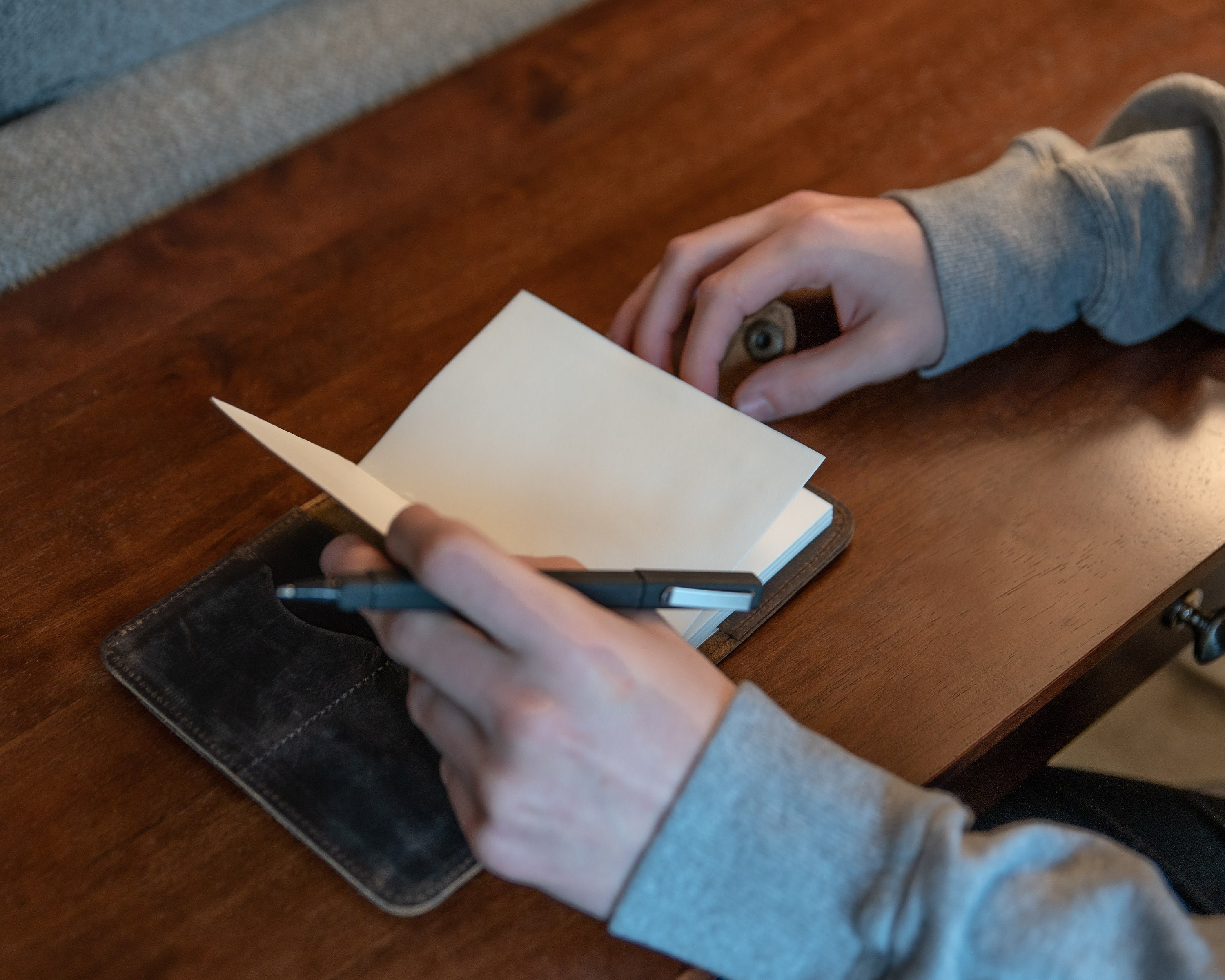 Personalized Leather Travel Wallet Field Notes Holder | Etsy