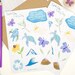 Nature Sticker Sheet Earth Day Stickers Earth Day Gifts - Etsy