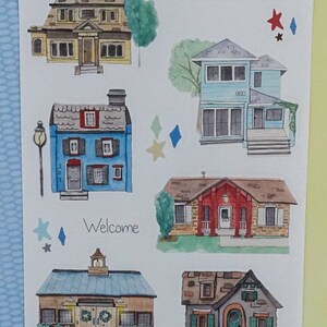 House Journal Stickers, Cute House Stickers, Cute Decorative Stickers ...