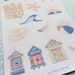 Beach Vacation Stickers, Cute Beach Stickers, Beach Day Planner ...