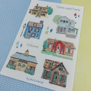 House Journal Stickers, Cute House Stickers, Cute Decorative Stickers ...