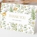 Moody Forest Thank You Card / INSTANT DOWNLOAD / Mushroom Forest Thank ...