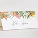 Tropical Place Cards / INSTANT DOWNLOAD / Palm Leaves + Birds of ...