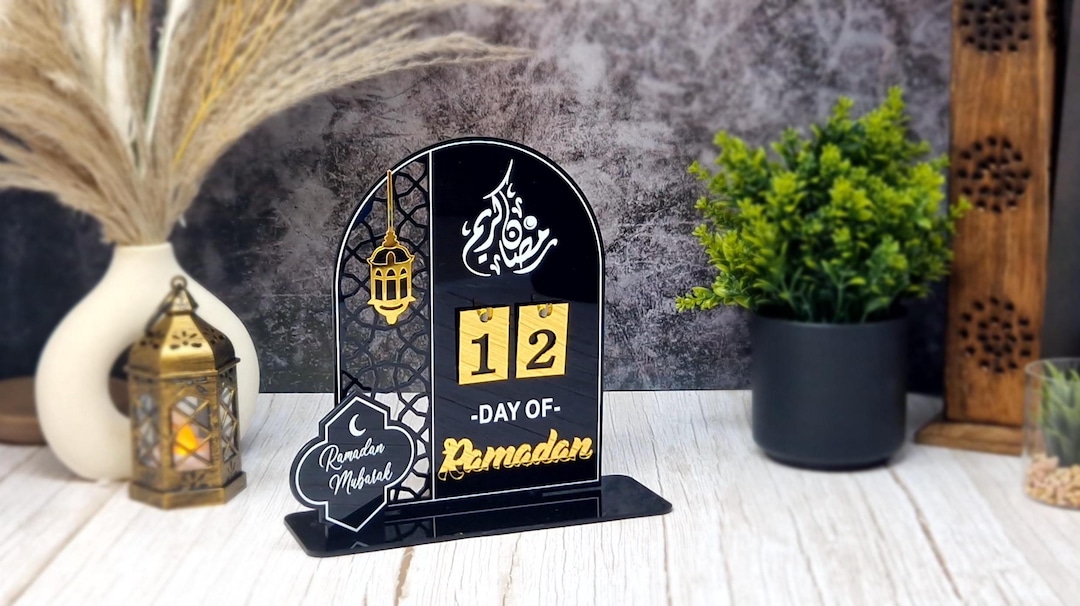 Ramadan Countdown Calendar, Eid Countdown Calendar, Ramadan Decor, - Etsy