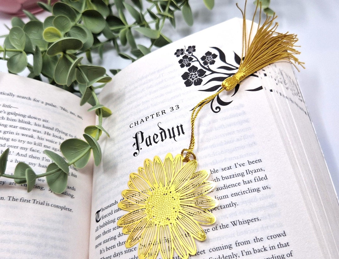 Botanical Gold Metal Bookmarks, Vein Metal Bookmarks, Exquisite Book ...