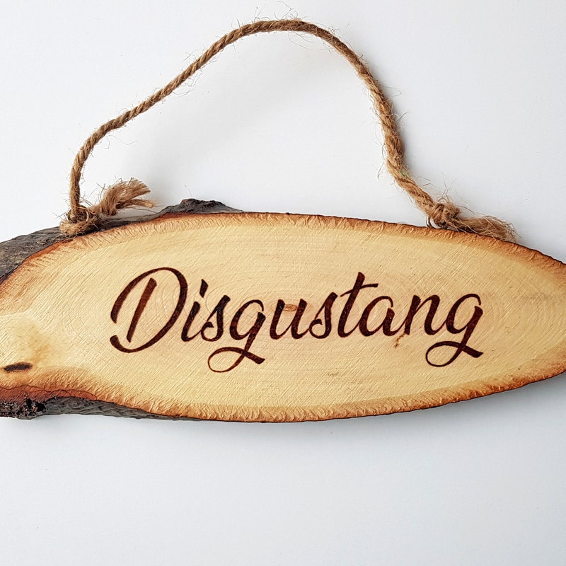 Natural Wood Sign - Etsy