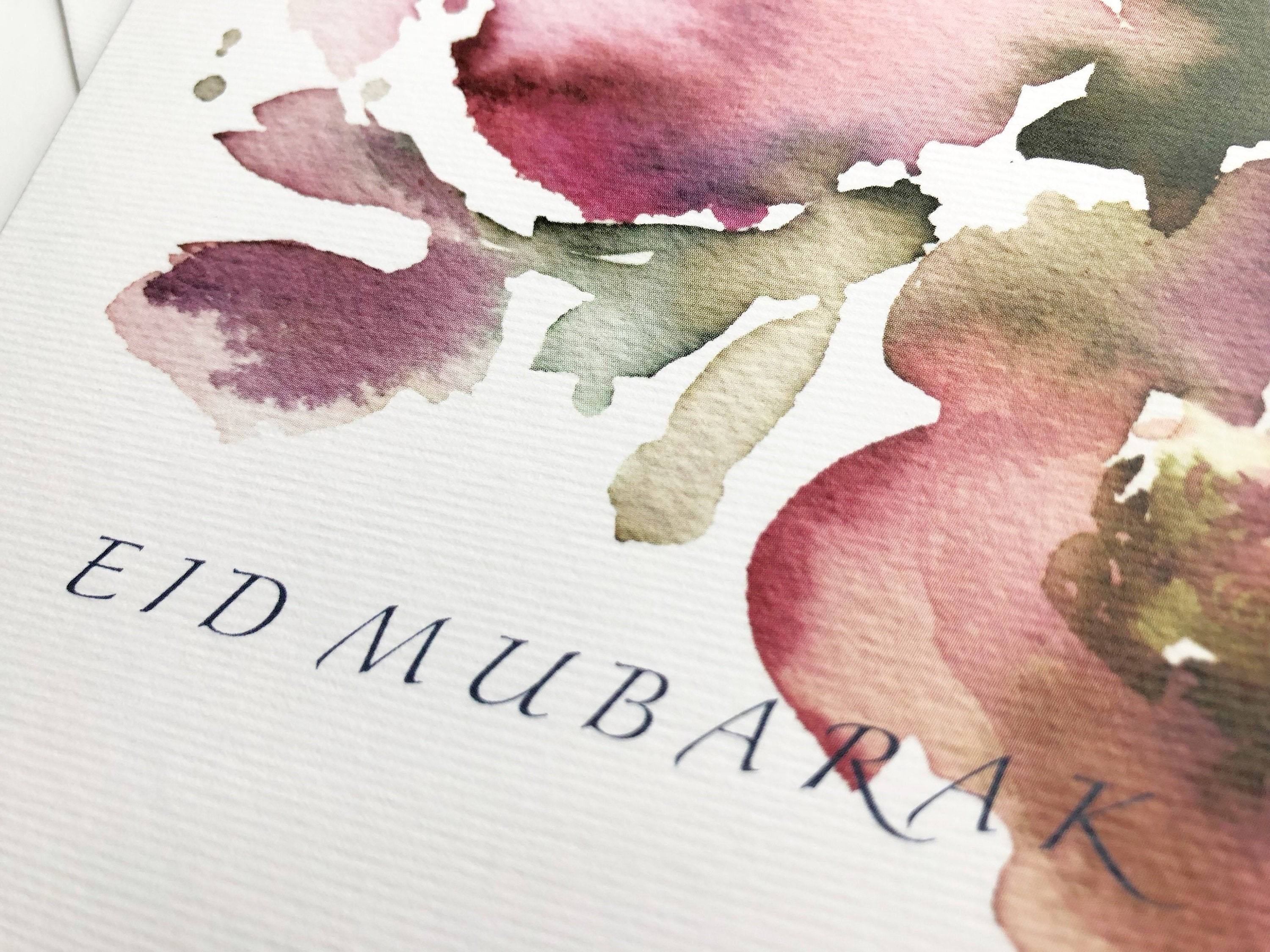 Luxury Textured Eid Card Square Eid Greetings Card Eid - Etsy UK