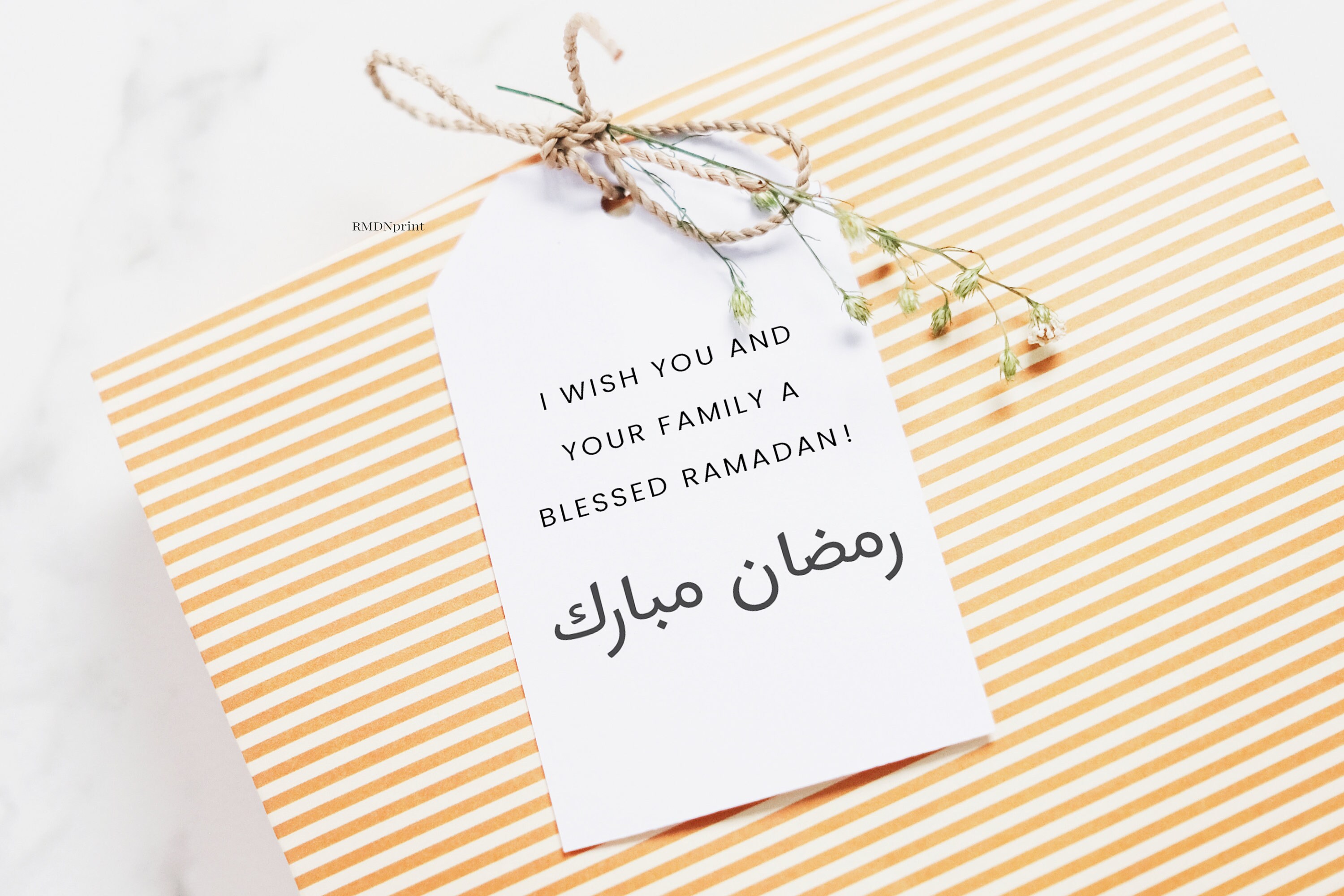 4x Ramadan Gift Tags Printable 2 X 3.5 Ramadan - Etsy