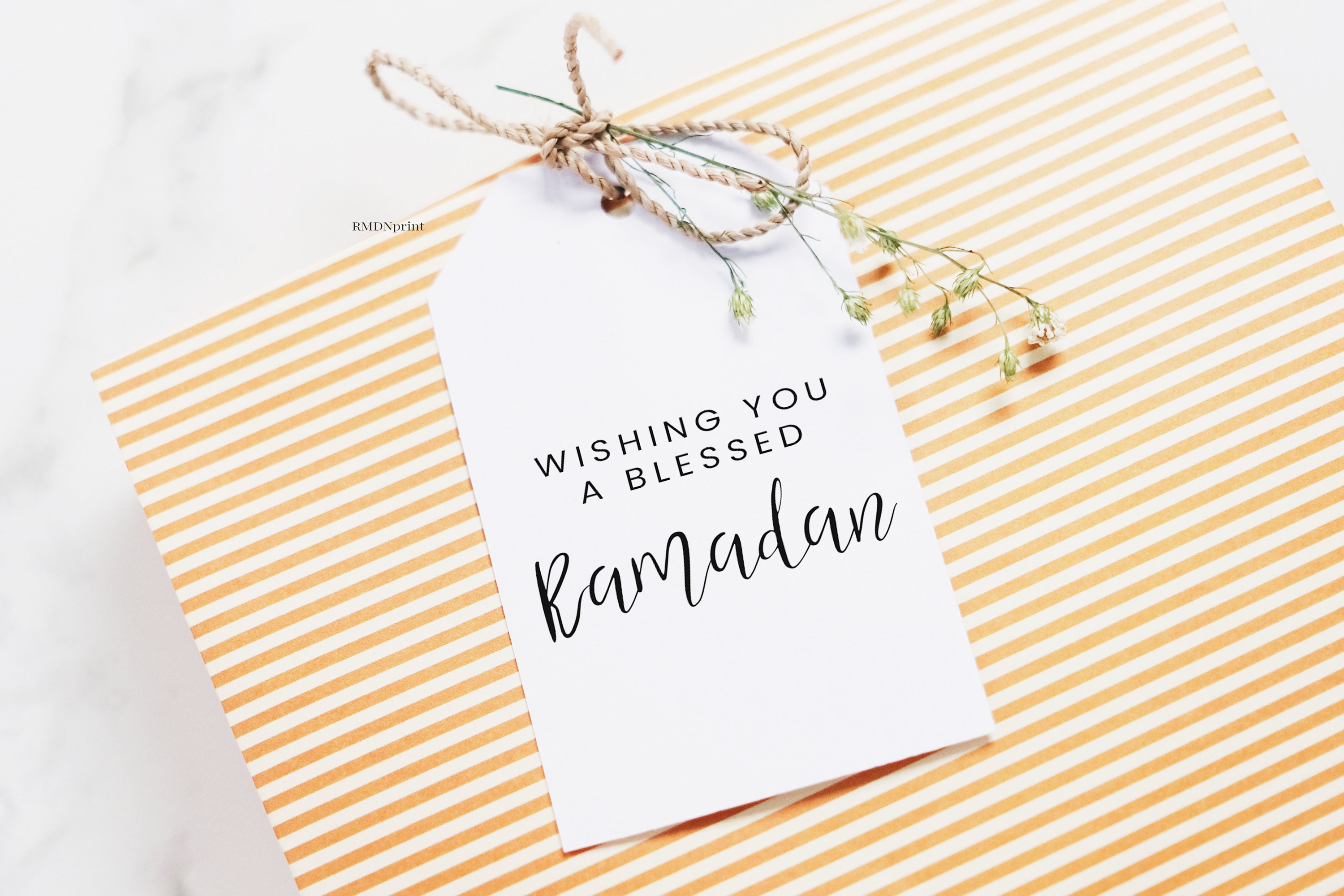 4x Ramadan Gift Tags Printable 2 X 3.5 Ramadan - Etsy