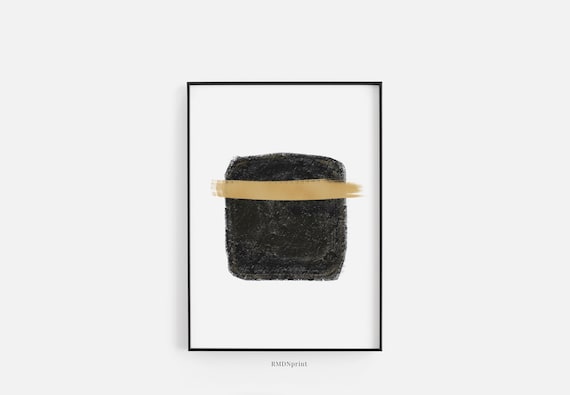 Abstract Kaaba Print the Holy Kaabah Poster Masjid Al Haram - Etsy