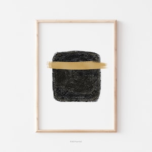 Abstract Kaaba Print, the Holy Kaabah Poster Masjid Al Haram Mecca ...