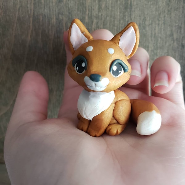 Clay Fox - Etsy