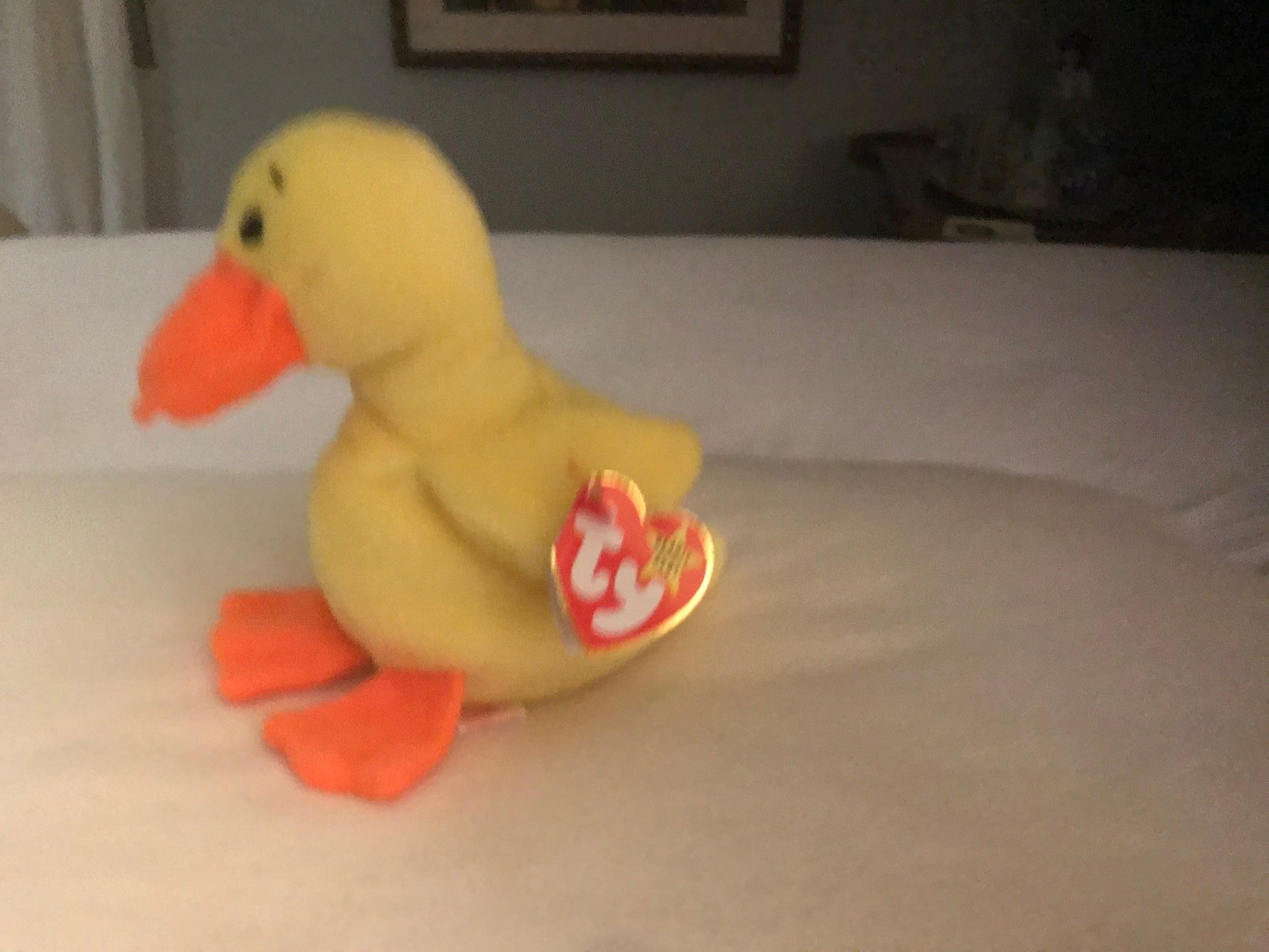 TY Beanie Baby Quackers the Duck - Etsy