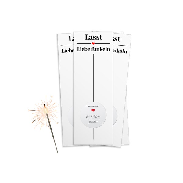 Sparkler Cards - Etsy