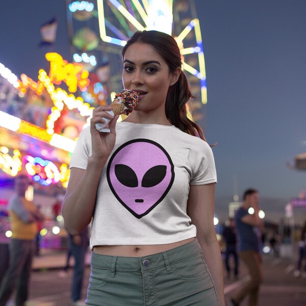 Alien Crop Top - Etsy