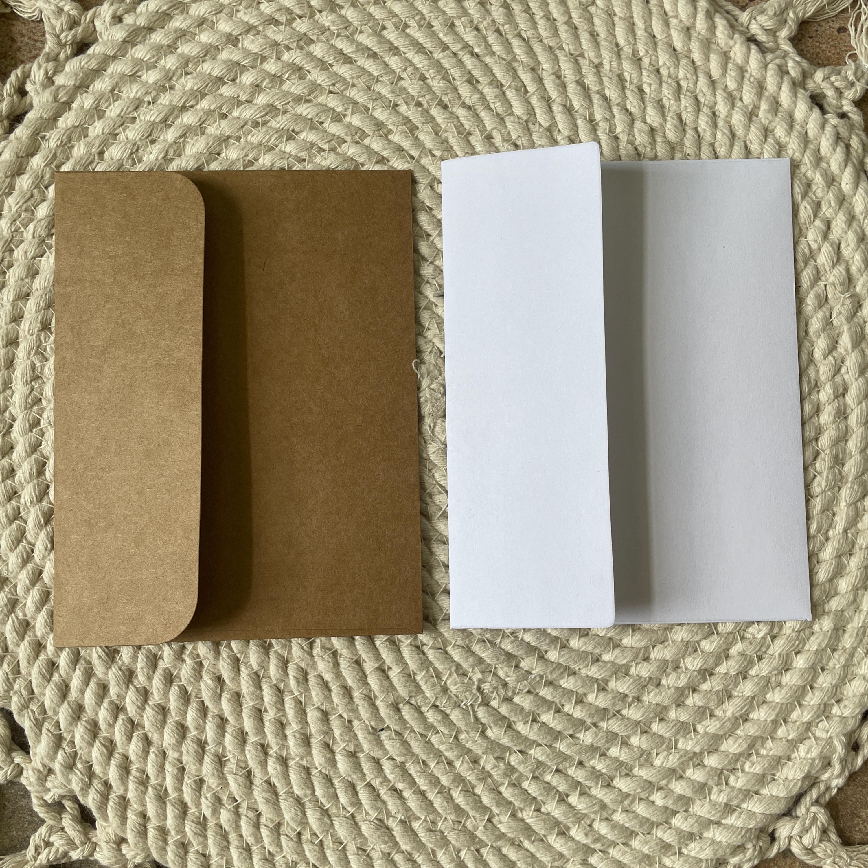Set of 5 Pink Painted Ghost Halloween Ghost Card Set - Blank Inside ...