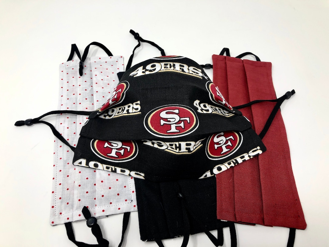 San Francisco 49ers Masks - Etsy