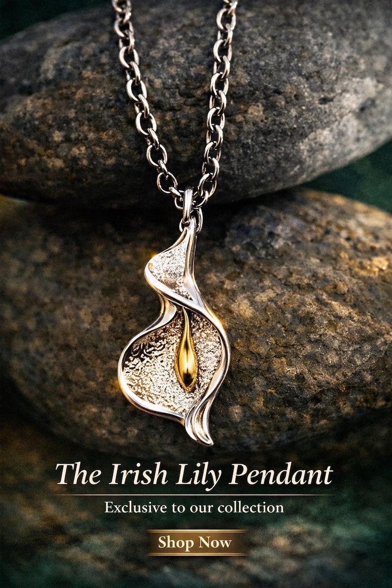 1916 Easter Lily Necklace – 110th Anniversary Remembrance Pendant - Etsy UK
