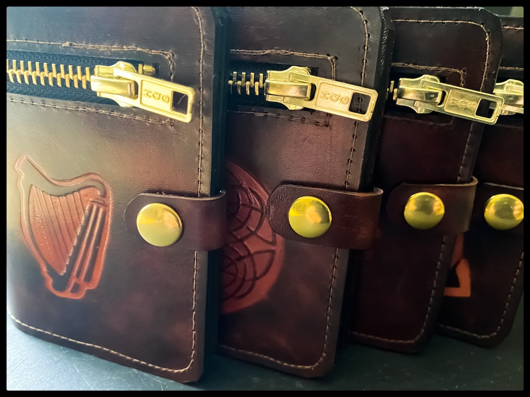 Celtic Design Wallets Completely Handmade in Ireland. (each Sold ...