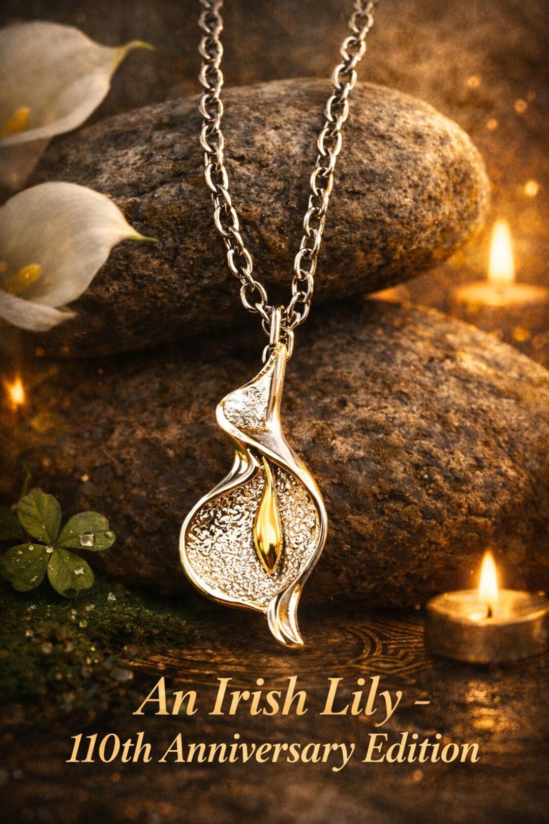 1916 Easter Lily Necklace – 110th Anniversary Remembrance Pendant - Etsy UK