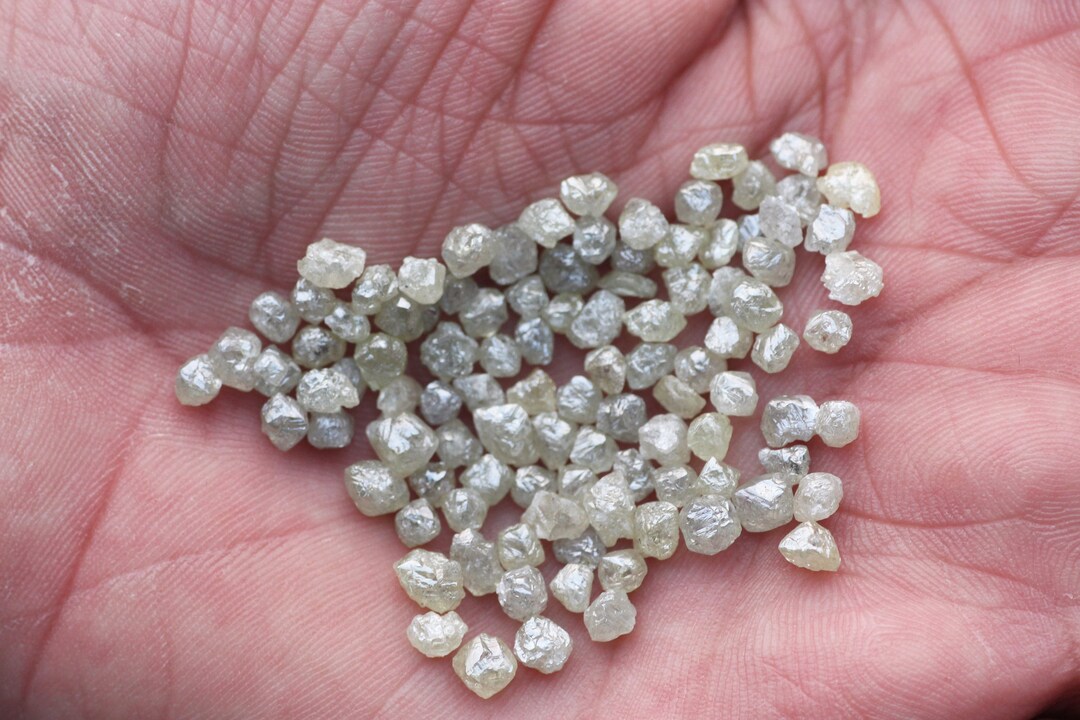 3.5 to 4.5 Mm Fancy Rough Diamond , Raw Diamond, Uncut Diamond, Loose ...