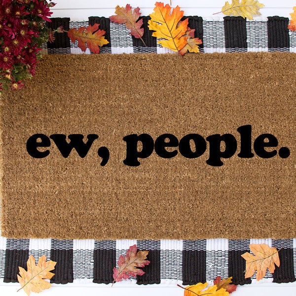 Funny Welcome Mat - Etsy