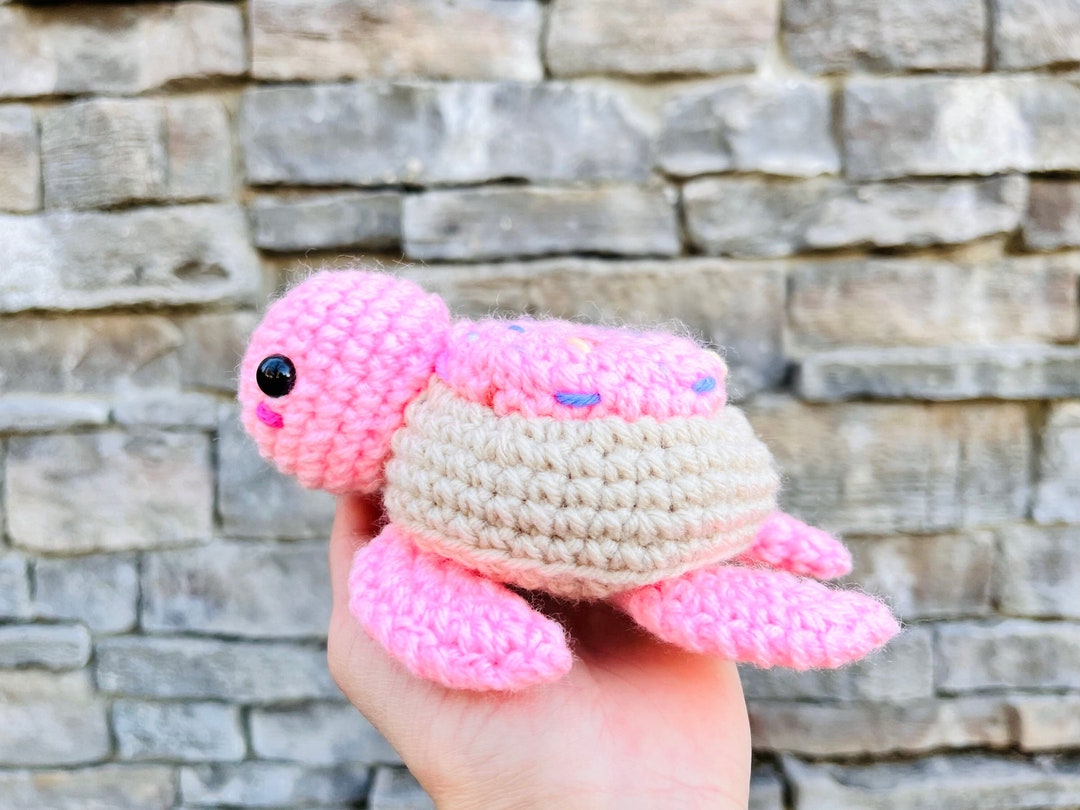Sugar Cookie Turtle Crochet Pattern PDF, Amigurumi Turtle Stuffed ...