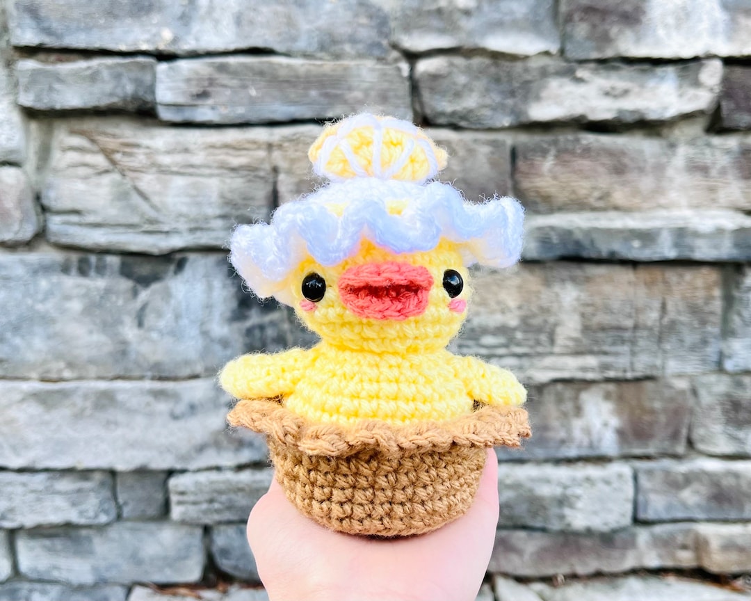 Lemon Meringue Pie Duck Crochet Pattern PDF, Add-on Pattern, Crochet ...