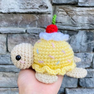 Food Turtles Crochet Pattern Bundle, 4 in 1 Crochet Turtle Patterns ...